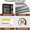 Amazon.com: Metal DVD Storage Cabinets, 7-Tier CD Storage Rack with ...