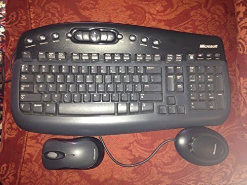Microsoft 1014 Wireless Multimedia Keyboard 1.1 WUR0445 with Receiver ...