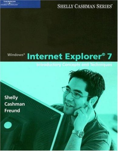 Amazon | Windows Internet Explorer 7: Introductory Concepts and ...