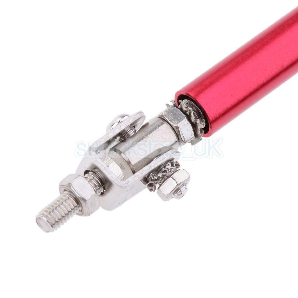 SLB® 2Pcs 15cm Adjustable Car Front Bumper Lip Splitter Rod Strut Tie ...