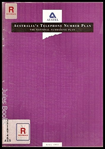 Amazon.com: Australia's Telephone Number Plan : The National Numbering ...
