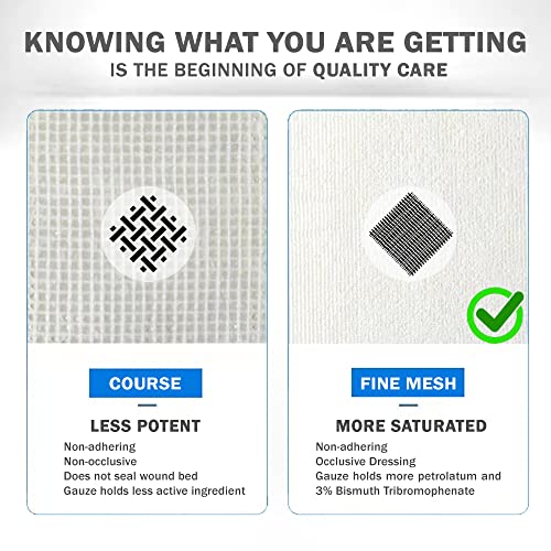 Snapklik.com : EVERLIT Xeroform Petrolatum DressingSterile, Non ...