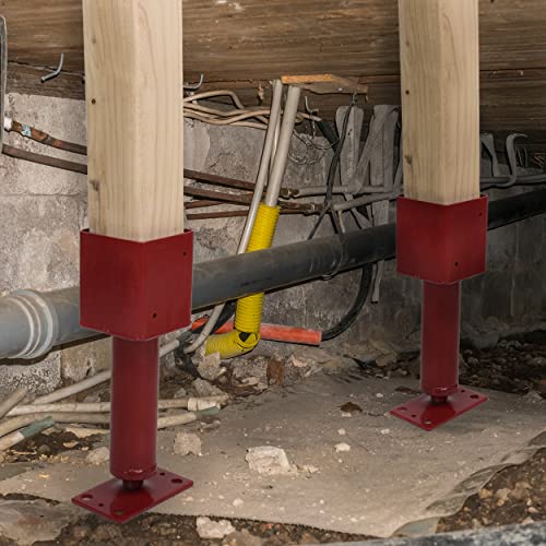 Snapklik.com : Screw Jack Post 4 Pack - Temporary House Jacks For ...