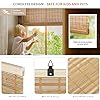 Amazon.com: LazBlinds Cordless Bamboo Blinds, Roll Up Shades for ...