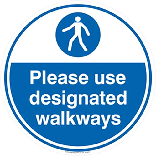 Please Use Designated Walkways : Amazon.co.uk: DIY & Tools