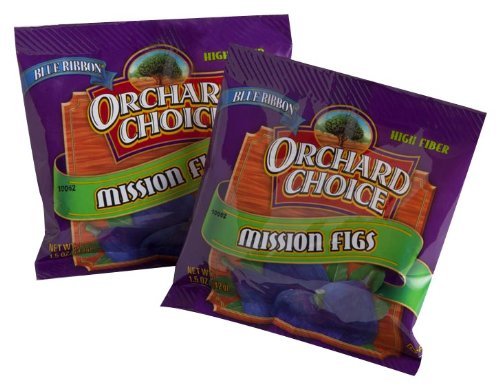 Amazon.com: Blue Ribbon Orchard Choice Mission Figs, 1.5-Ounce Bags ...