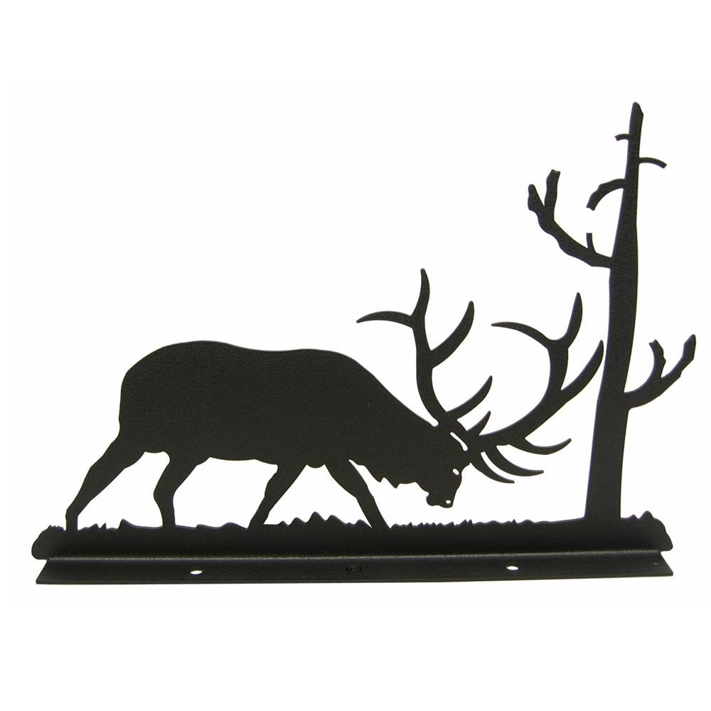 Amazon.com: Innovative Fabricators, Inc. Elk in Rut Mailbox Topper ...