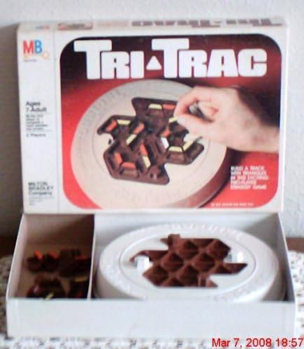 Amazon.com: Vintage Tri Trac Game Milton Bradley 1980 : Toys & Games