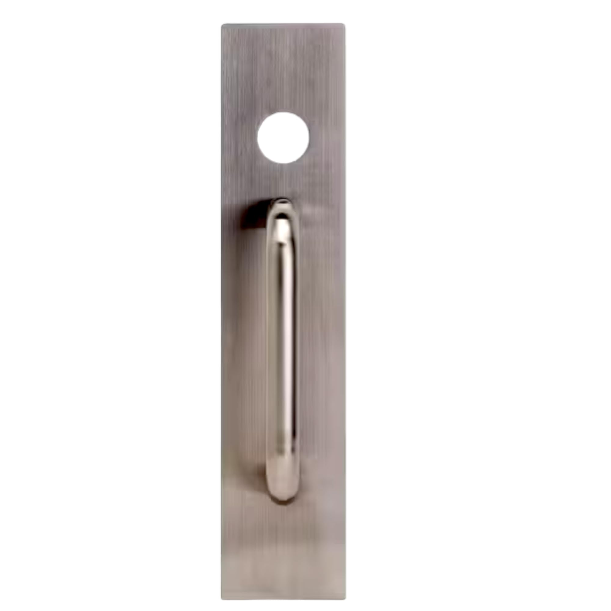 Commercial Stainless Steel Pull Plate with Cylinder Hole - Amazon.com