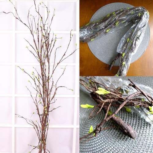 Amazon.com: Fosolasi 300cm Artificial Fake Tree Branches Bendable ...