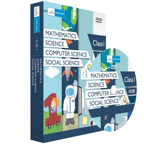 Edurite DVD for ICSE class 1 Mathematics, Science, Computer Science ...