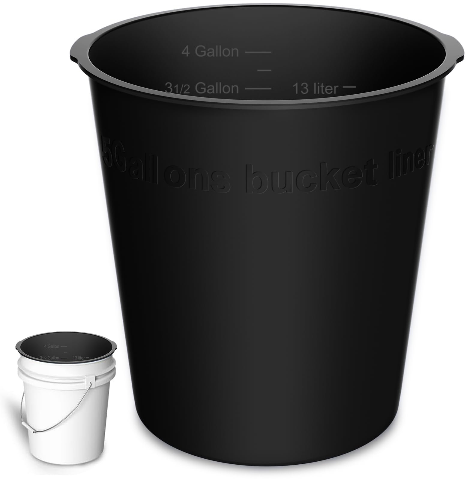 2 5 Gallon Measuring Containers 5 Gallon Container For Mixing, W/