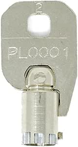Amazon.com: CompX Chicago PL0699 Tubular Replacement Key PL0699 : CompX ...