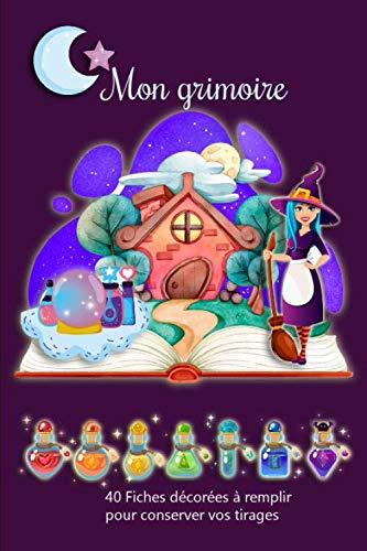 Mon Grimoire Cahier Avec 40 Fiches Decorees A Remplir Pour | Desertcart Grenada