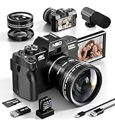 NBD 4K Digital Cameras for Photography - 48MP/60FPS Video Camera for ...