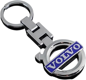 Stainless Steel Keyring Volvo XC90 XC60 XC40 S90 S60 V90 V60 C40 : Amazon.com.au: Automotive