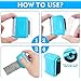 Address Blocker Stamp,Lindastas Wide Roller Stamp,Including 3-Pack ...