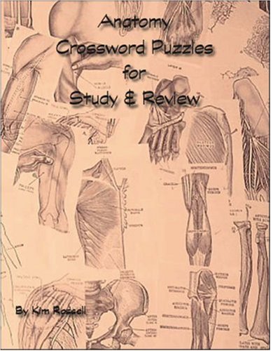 Anatomy Crossword Puzzles For Study & Review: Rossell, Kim ...