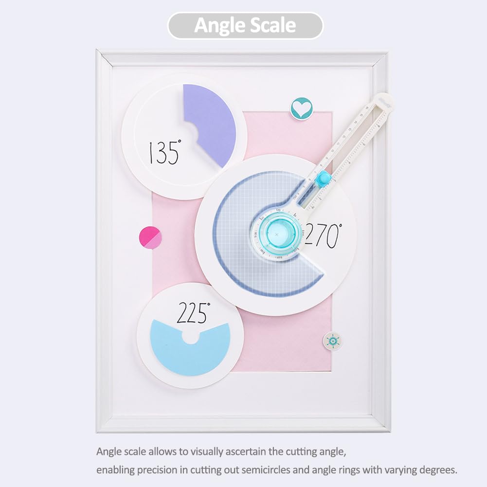 Snapklik.com : KW-triO Circe Cutter For Paper Crafting Circular Cutter ...