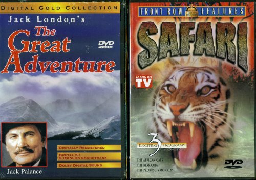 Amazon.com: The Great Adventure & Safari - 3 Episodes - 2 Seperate DVDs ...