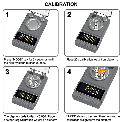 Snapklik.com : Milligram Scale, Maxus Reloading Scale 50g X 0001g, Mini ...