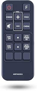 Amazon.com: AKB74815311 Replacement Remote Control for LG SoundBar ...