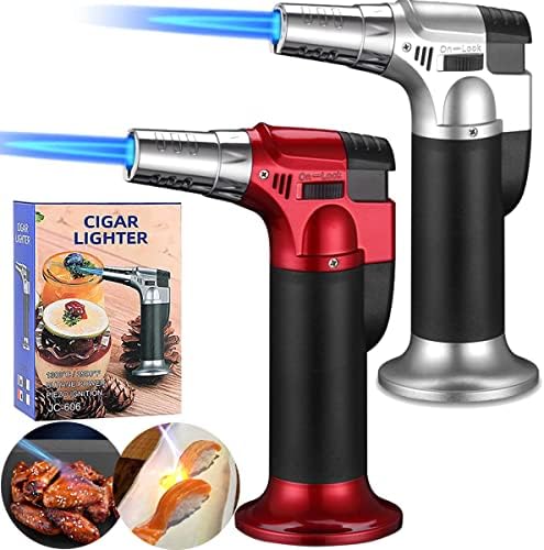 Amazon.com: CULINARY CREME BRULEE TORCH | Kitchen Butane Hand Torch ...