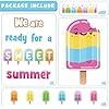 Amazon.com: Summer Ice Pop Bulletin Board Decorations Set, Colorful ...
