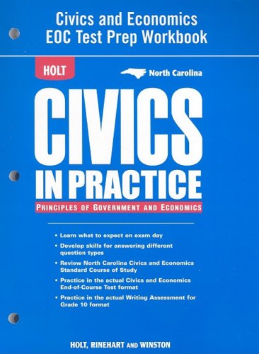 Amazon.com: Holt Civics in Practice: Principles of Government ...