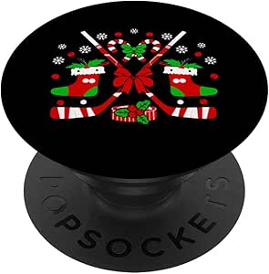 Amazon.com: Ice Hockey Christmas Candy Cane Hockey Stick Hockey Player ...