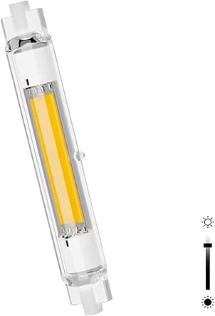 KRIVS 30W R7s Bulb 118mm Led,Dimmable 30W R7S LED Bulbs,Linear Tube ...