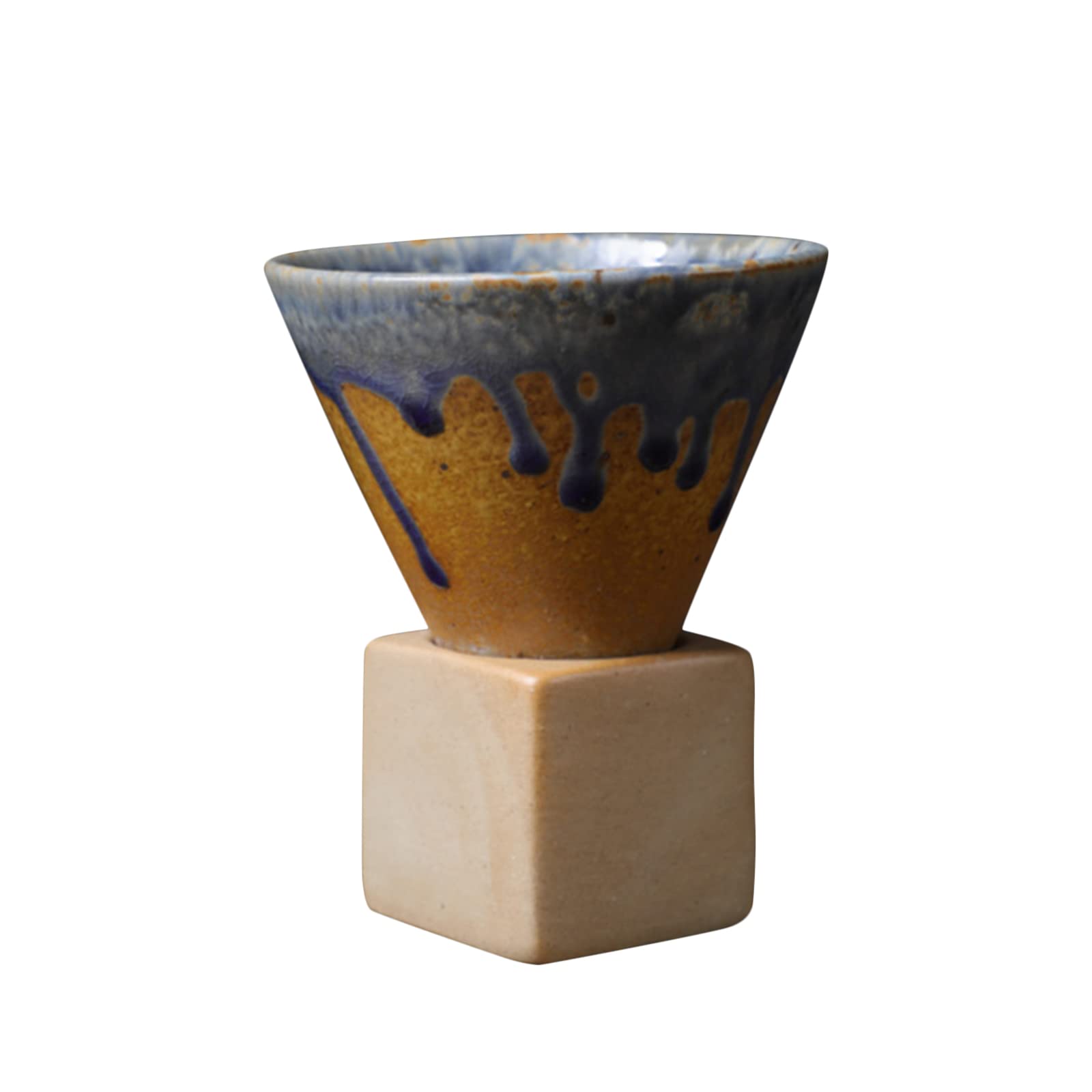 Amazon.com | Coarse Pottery Coffee Mugs, Japanese Style Ceramic Tea ...