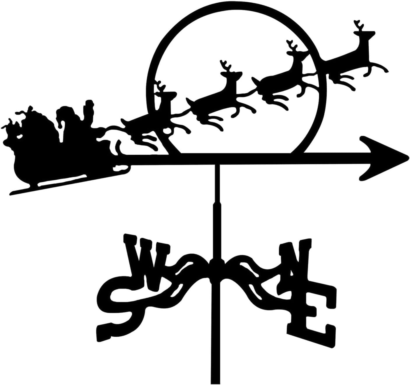 Amazon.com : Metal Weather Vane, Weather Vanes for Yard, Outdoor Farm ...