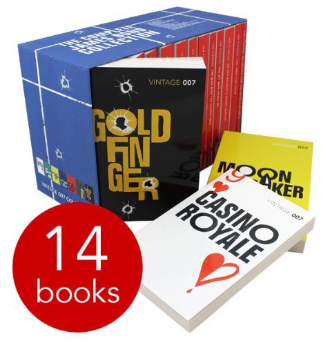 Vintage 007 James Bond Collection Ian Fleming 14 Books Set: Amazon.co ...