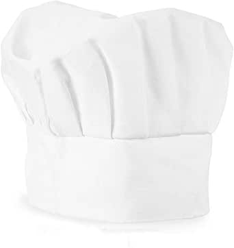 BSTHP Chef Hat, Adult Adjustable Elastic Baker Kitchen Cooking Chef Cap ...