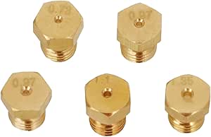 ALL IN RED BOX 5Pcs Burner Gas Natural Gas Hob LPG Conversion Kit Jets ...