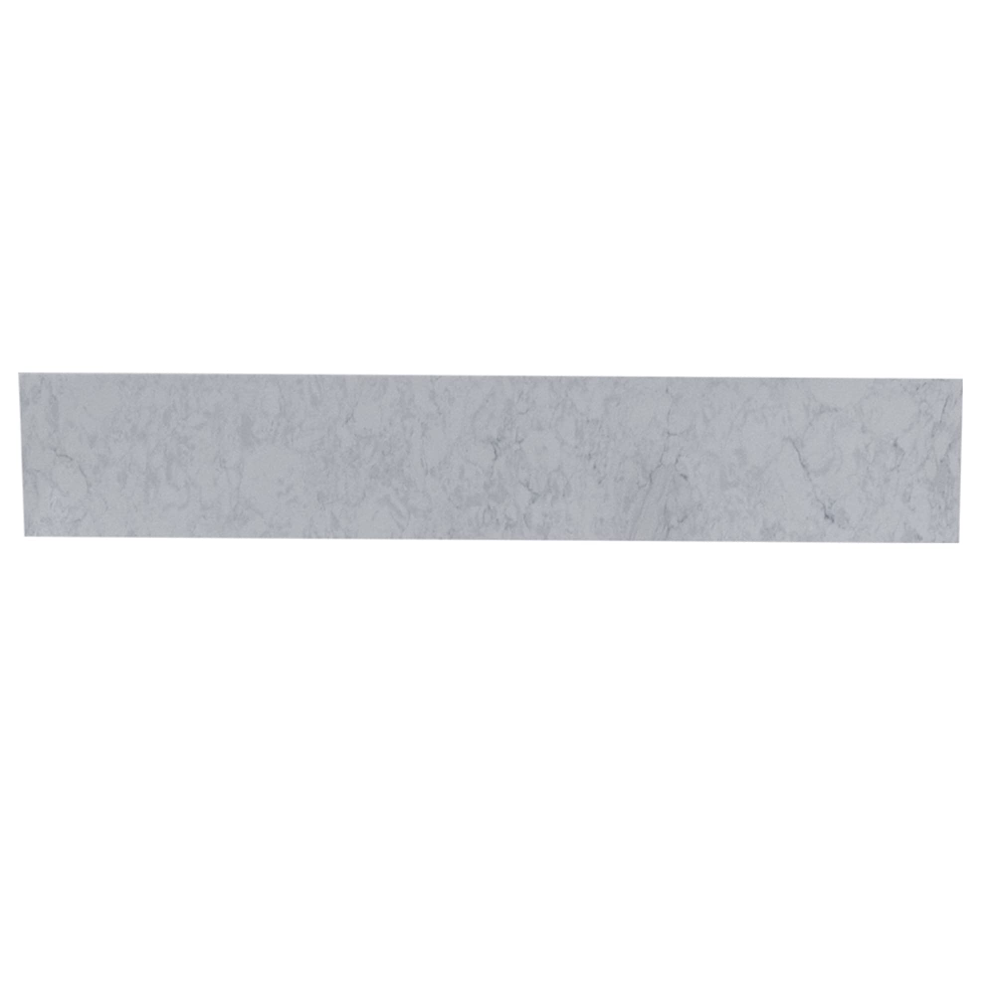 22" x 4" Bathroom Sink Side Splash, Universal Size for Carrara Grey ...
