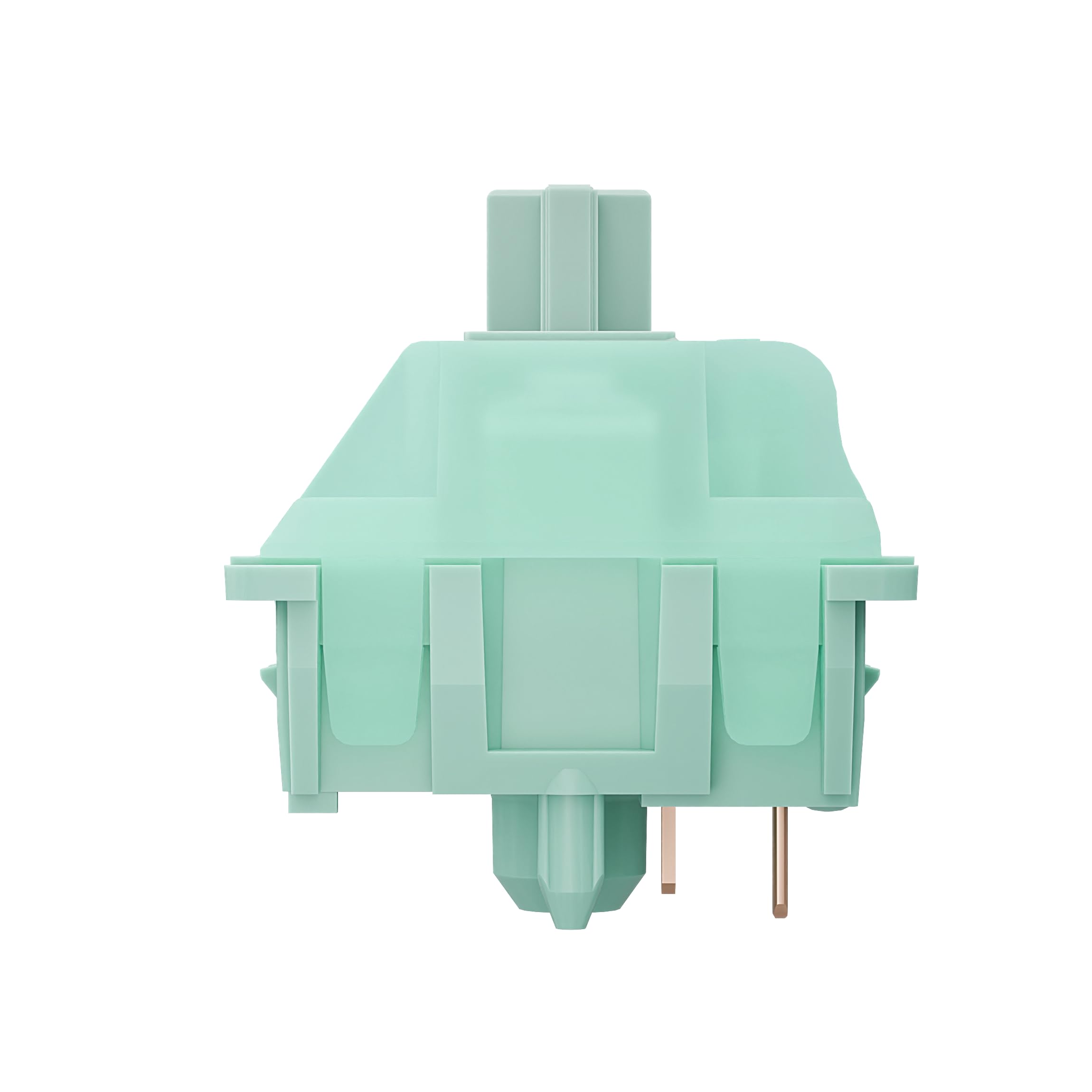 Snapklik.com : GATERON Jade Mint Switches,22mm Double Spring 55gf Pre ...
