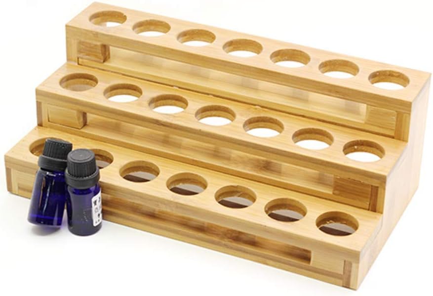 Amazon.com: PhantomSky 18 Slots Wooden Aromatherapy Essential Oil ...