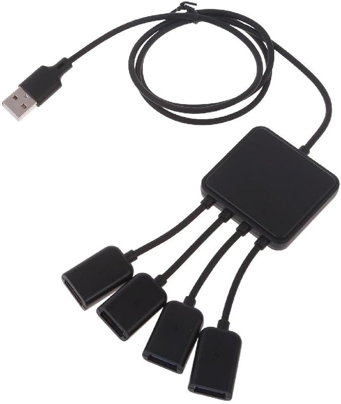 Amazon.com: USB Expander USB Hub 4 Port USB 2.0 Adapter USB Splitter ...