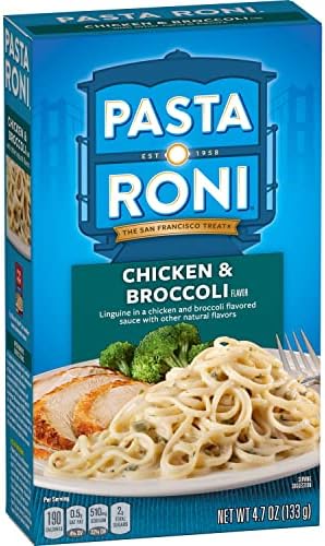 Amazon.com: Pasta Roni Chicken and Broccoli Linguine Mix, 4.67 Ounce ...