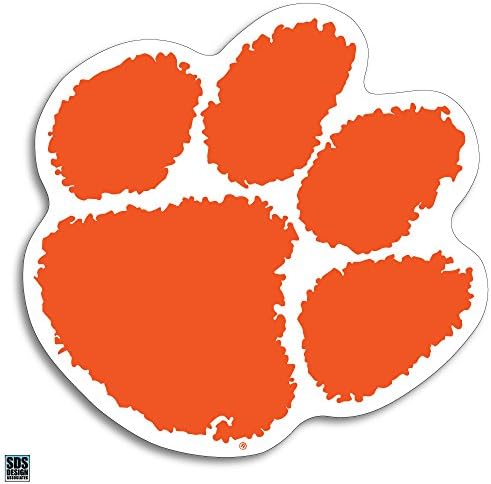 Amazon.com: Geometric Clemson Tiger Vinyl Waterproof Sticker Decal Car ...