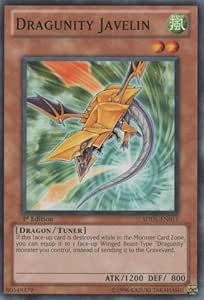 Amazon.com: Yu-Gi-Oh! - Dragunity Javelin (SDDL-EN011) - Structure Deck: Dragunity Legion - 1st ...