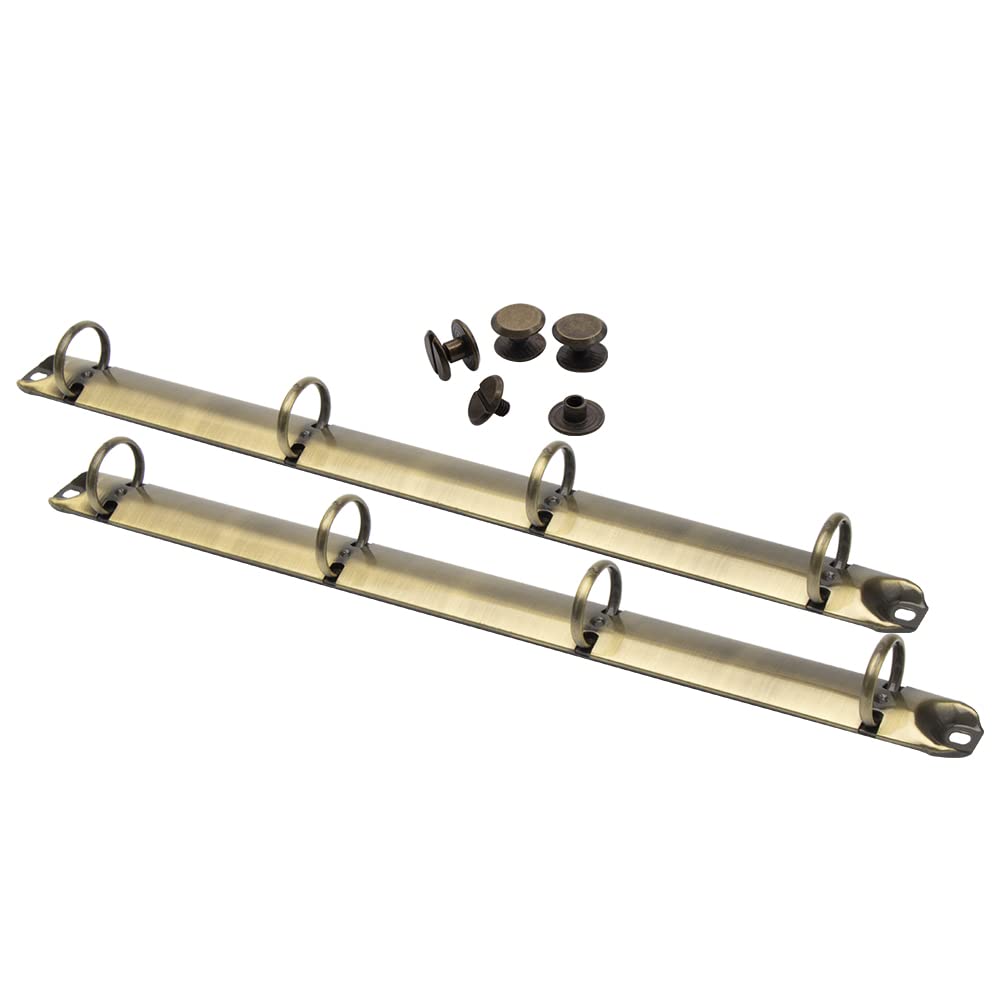 Amazon.com : 2PCS 4-Ring Binder Mechanism A4 Notebook Mechanism ...