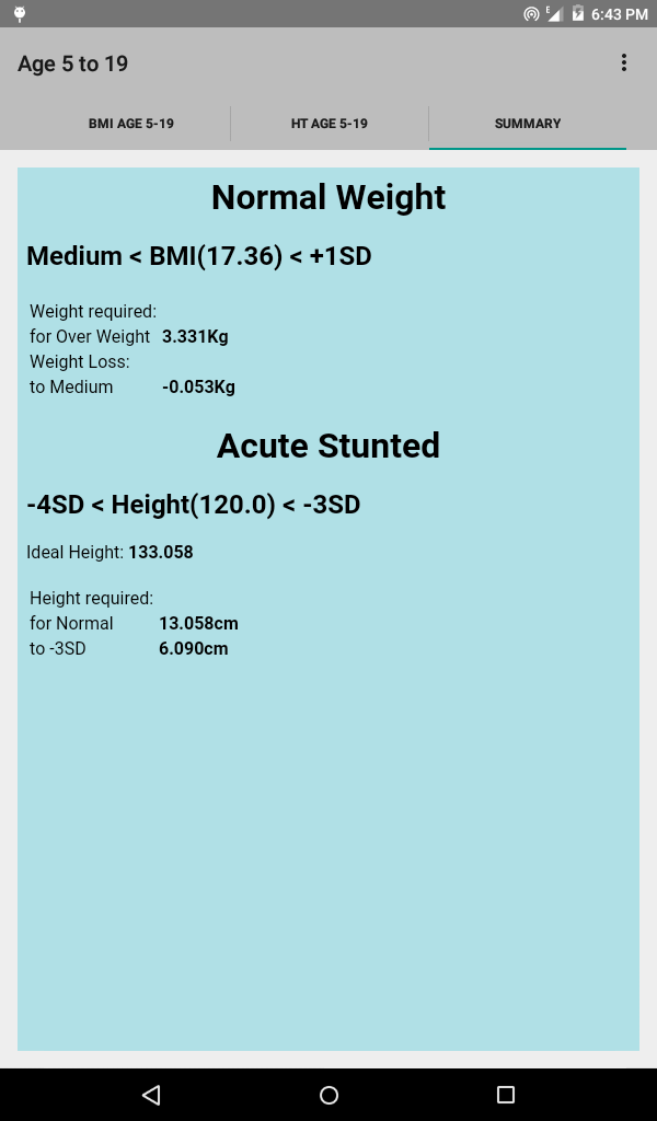 BMI Simulator - App on Amazon Appstore