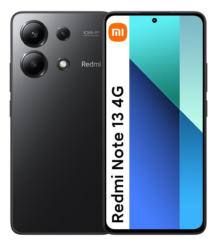 Smartphone Xiaomi Redmi Note 13 Preto Meia-Noite (Preto) 8GB RAM 128GB ...