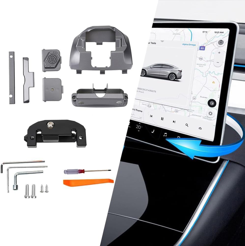 Amazon.com: Onlysay Screen Swivel Mount for Tesla Model 3 2017-2023 and ...