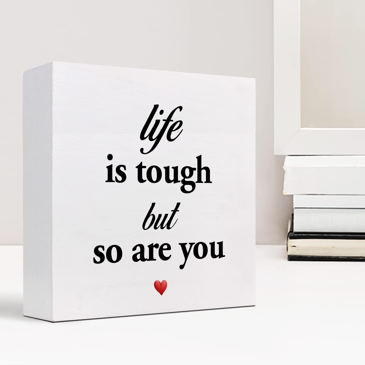 Snapklik.com : Z-crange Life Is Tough But So Are You Wooden Sign ...