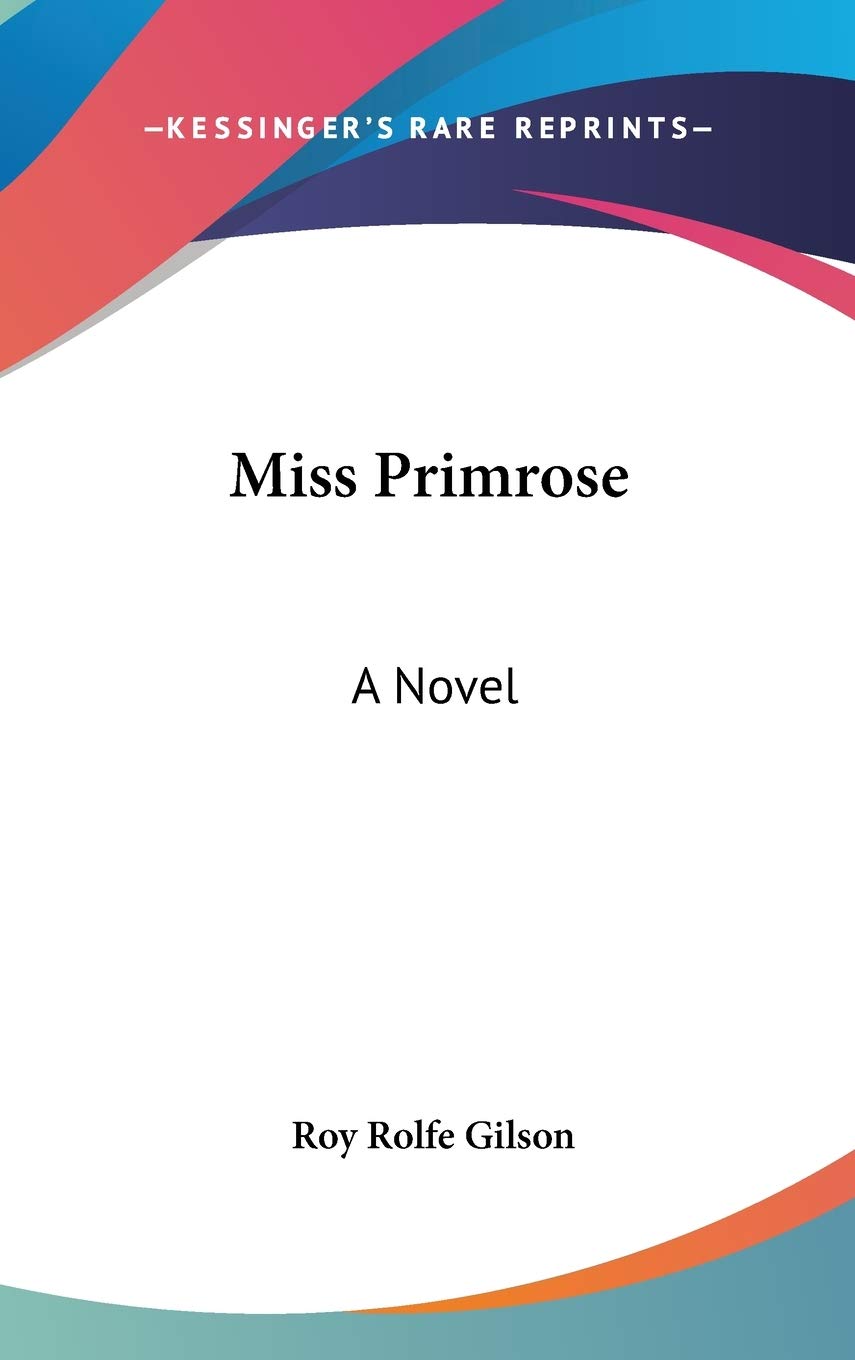 Amazon | Miss Primrose | Gilson, Roy Rolfe | Literary
