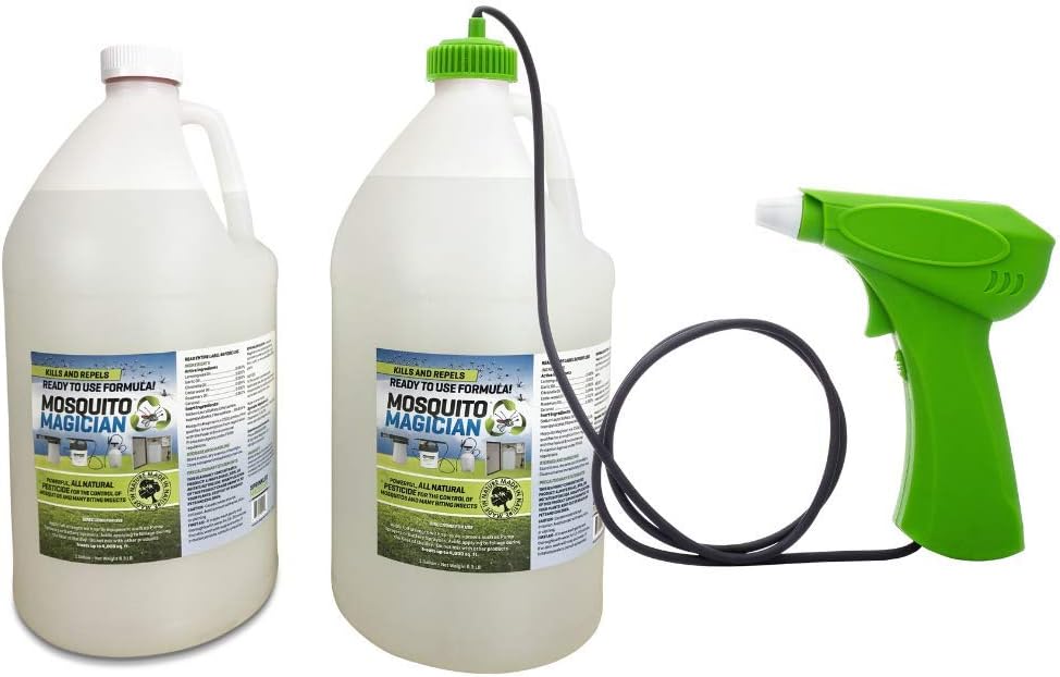 Amazon.com : Mosquito Magician Battery Sprayer with 2 Gallons Ready to ...